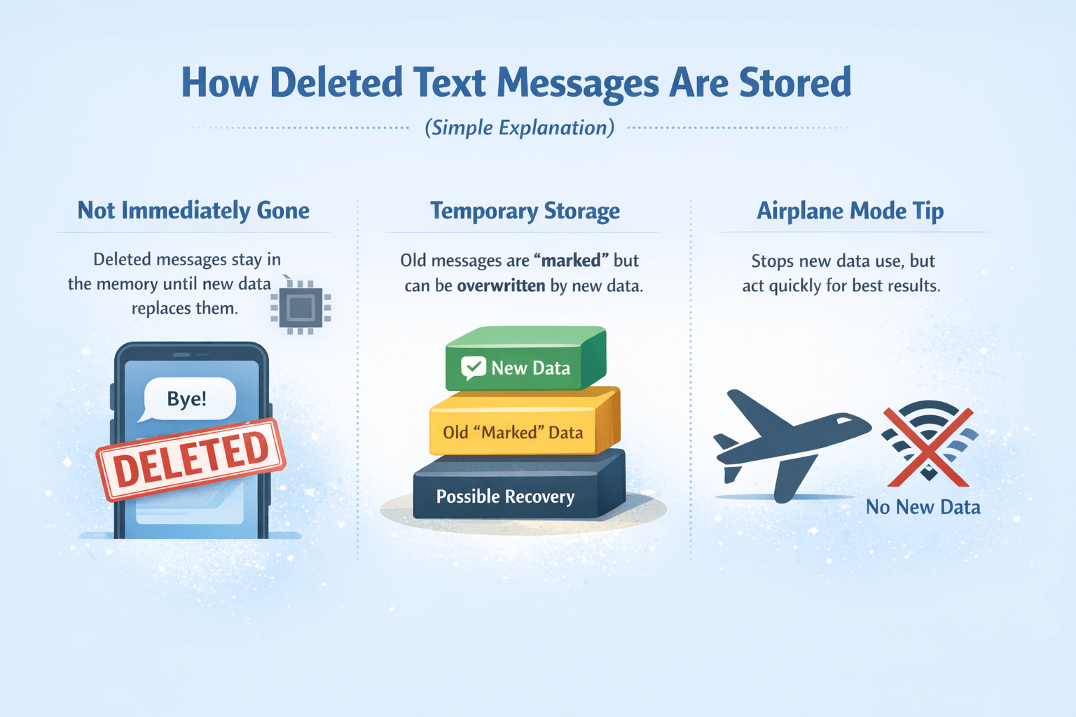 How To Retrieve Deleted Text Messages (Android & iPhone Guide ...